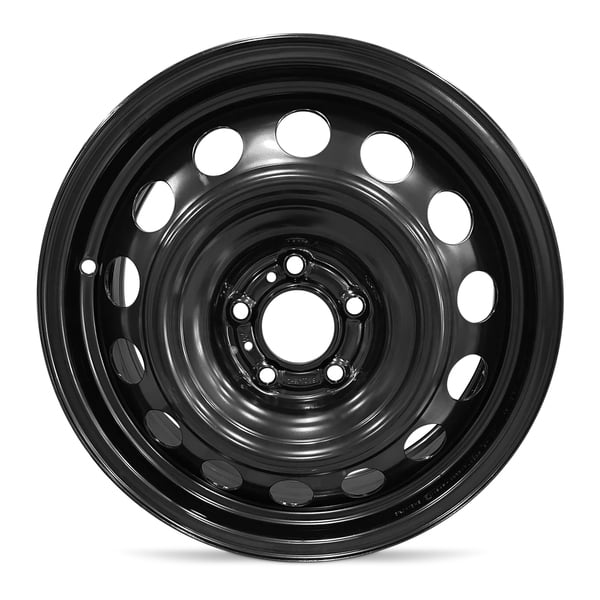 Wheel For 2001-2009 Volvo S60 16 inch 5 Lug Black Steel Rim Fits R16 ...
