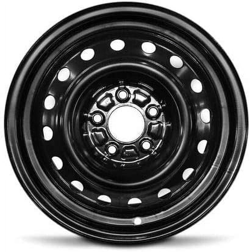 Wheel For 2006-2012 Chevrolet Impala 16 inch 5 Lug Black Steel Rim Fits R16 Tire - Walmart.com