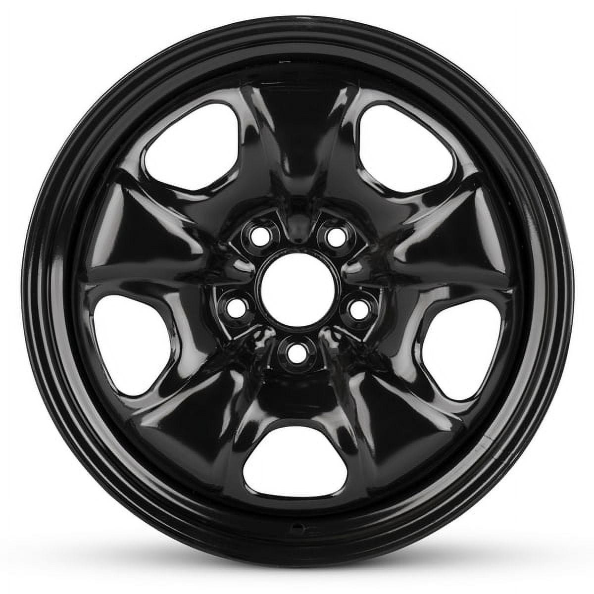 Wheel For 2010-2015 Chevrolet Camaro 18 inch 5 Lug Black Steel Rim Fits ...