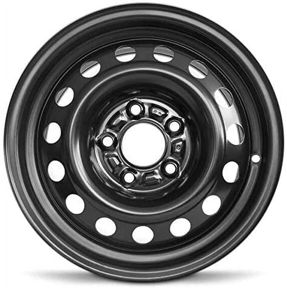 Wheel For 2019-2024 Kia Forte 15 inch 5 Lug Black Steel Rim Fits R15 ...