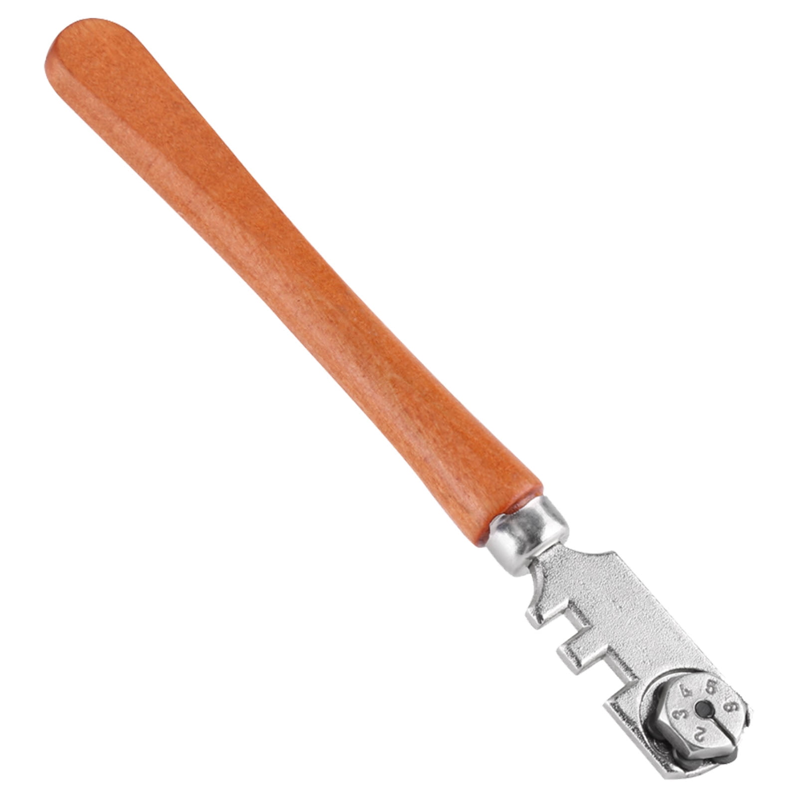 Wheel Glass Cutter, Craft Cutting Kit Tool With Wooden Handle, 130MM Professional For The ...