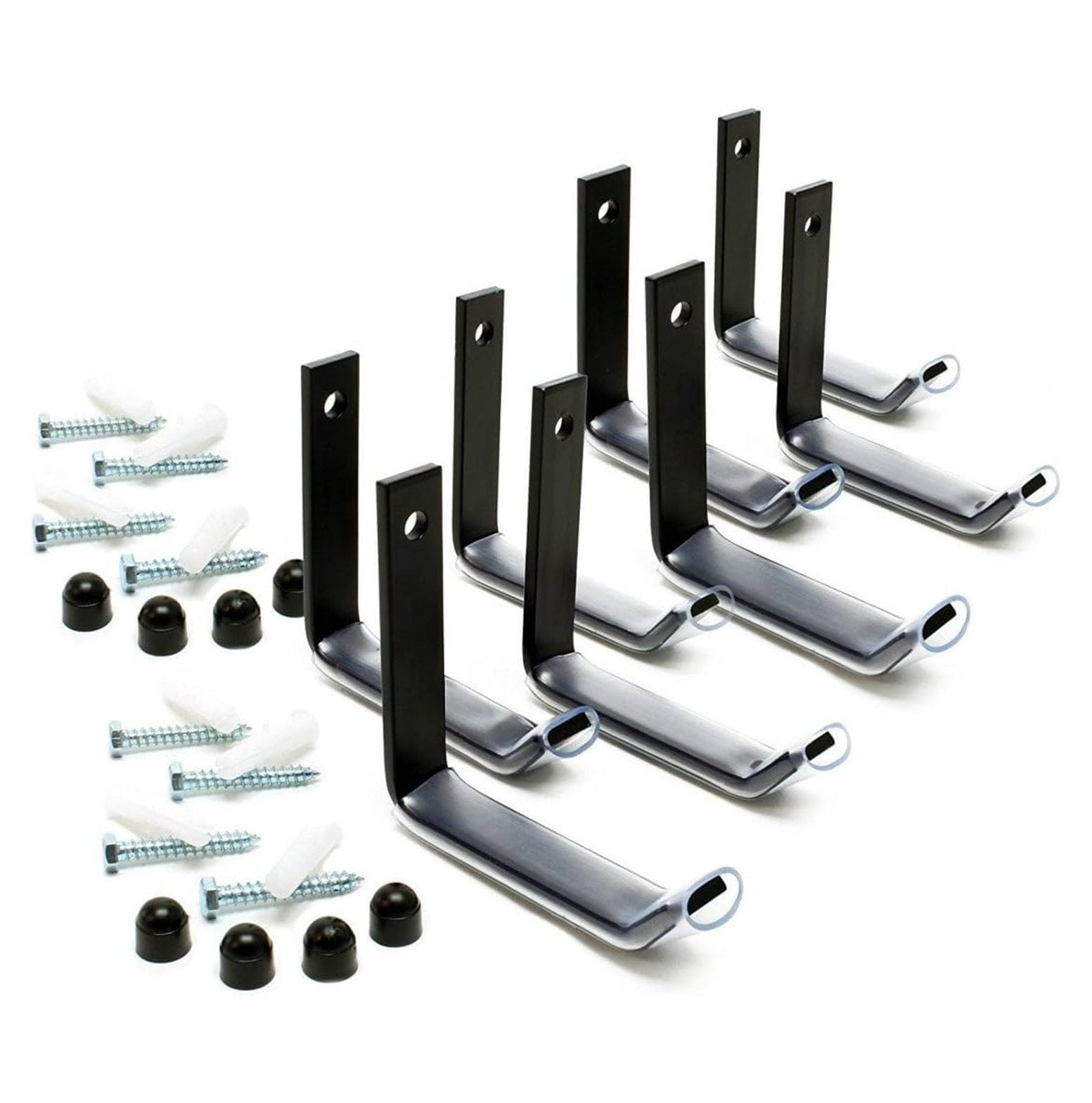 Wheel Hangers Set - Wall Mount Tire Rack Alternative - Space Saving ...