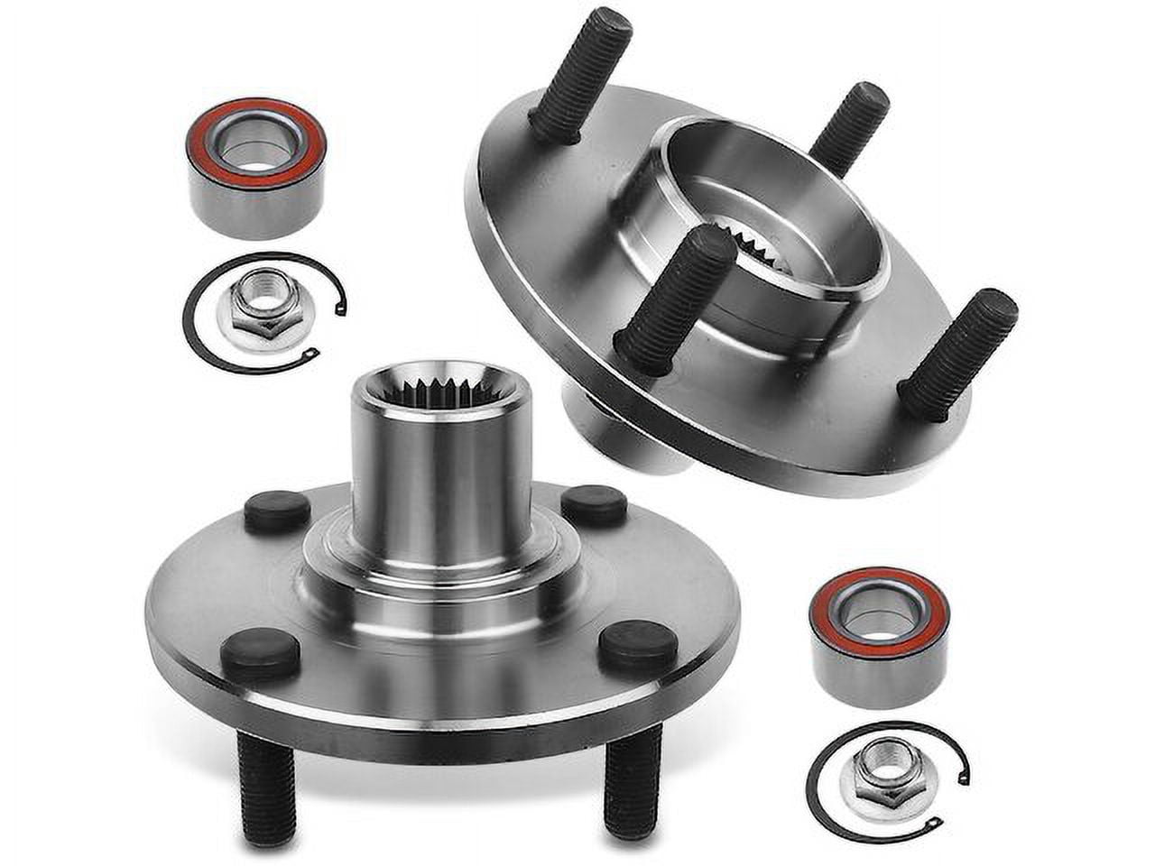 Wheel Hub Assembly Set 2 - Compatible with 2000 - 2011 Ford Focus 2001 ...