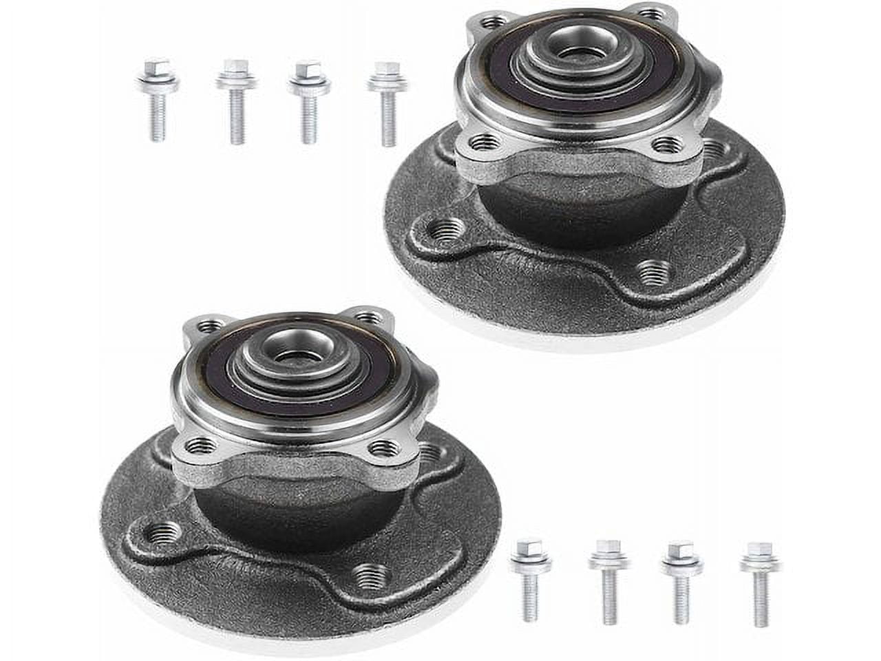 Wheel Hub Assembly Set 2 - Compatible with 2002 - 2006 Mini Cooper 1.6L ...