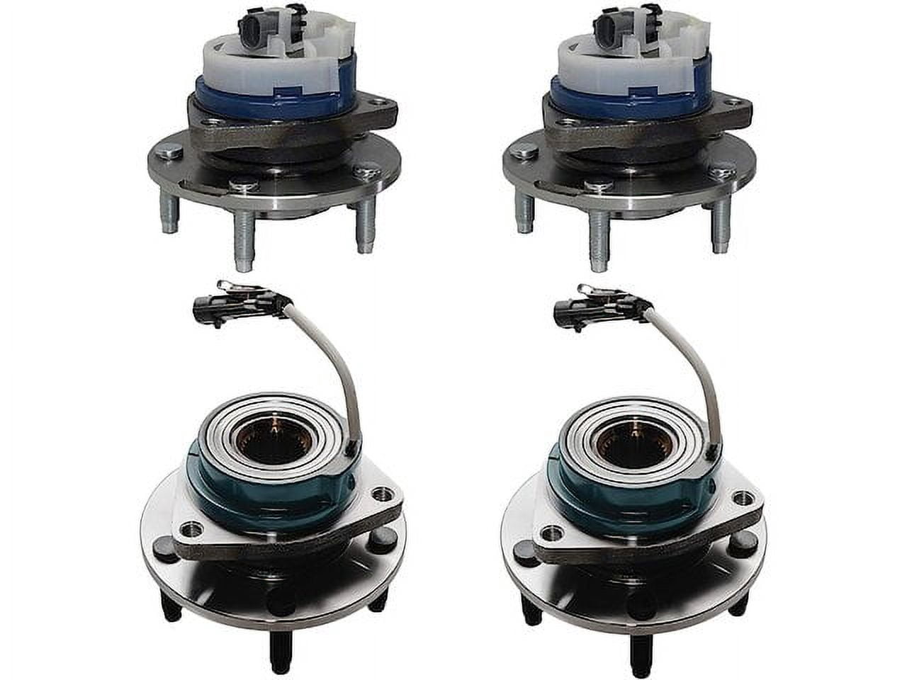 Wheel Hub Assembly Set - Compatible with 1997 - 2008 Chevy Corvette ...