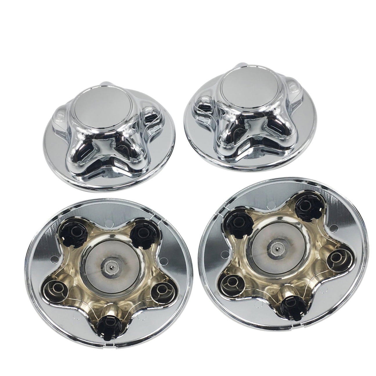 Wheel Hub Chrome Center Caps Set Of 4 For For Ford F-150 1997-2000 For ...