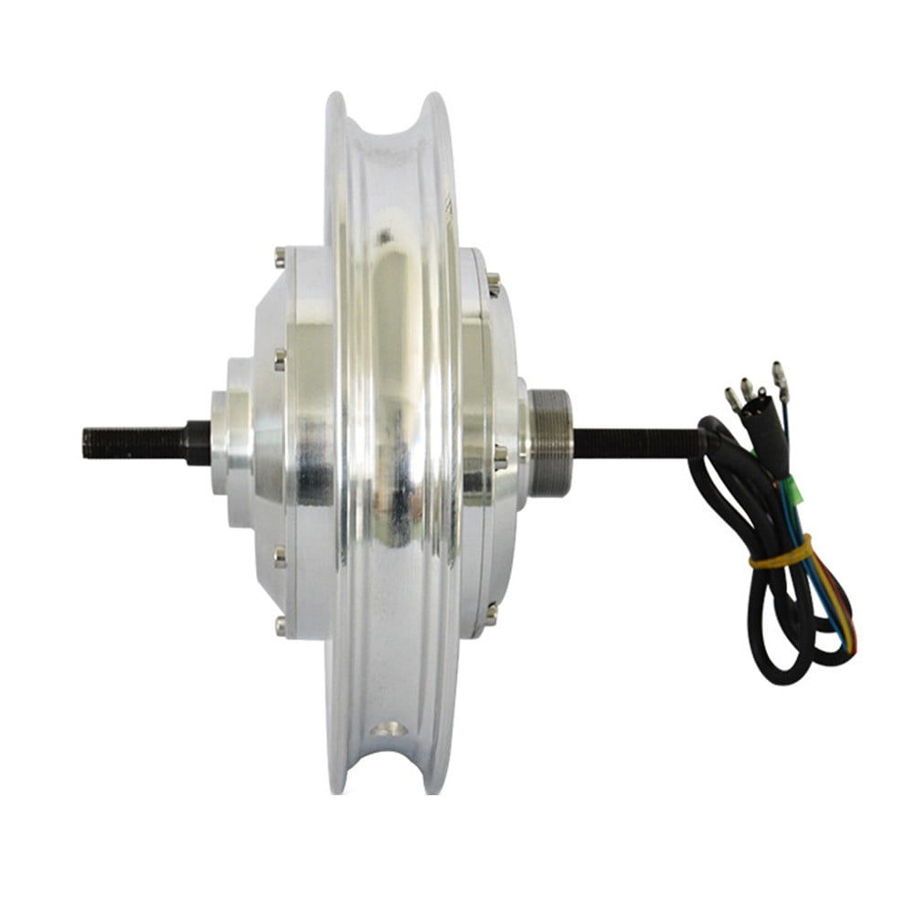 Wheel Hub Motor folding Electric Bike12inch 36-48V 350W Brushless E-bike Motor 48V 350W ...