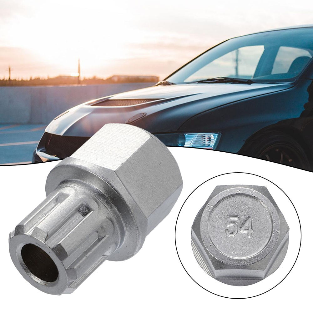 Wheel Lock Lug Nut Key for Compatible Vehicles, 54 Teeth, Anti-Theft Design - Walmart.com
