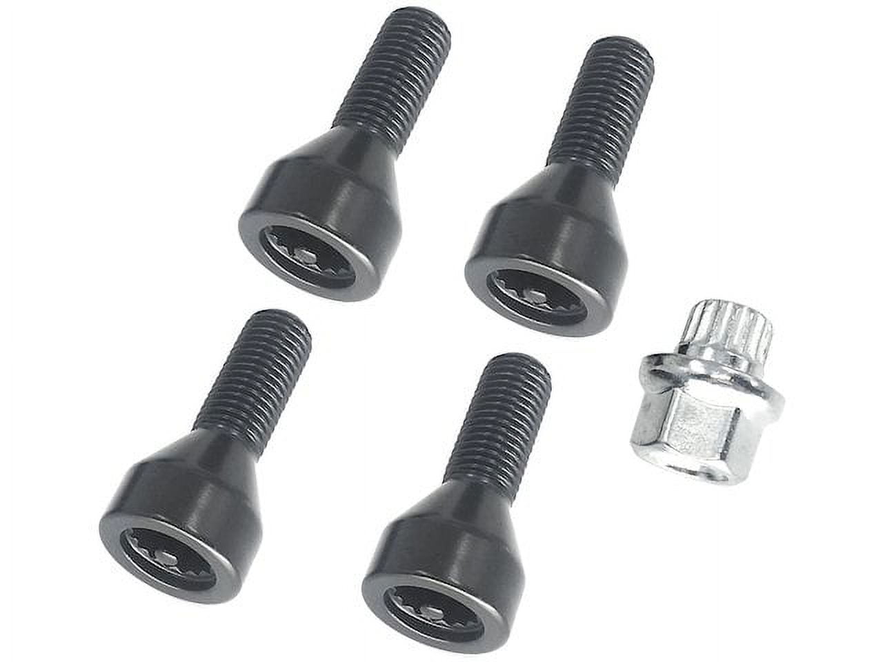 Wheel Lock Set - Compatible with 2001 - 2006 BMW 325xi 2002 2003 2004 ...
