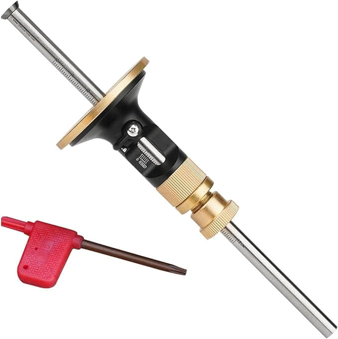 Wheel Marking Gauge Kit T15 Wrench, Marking Gauge, Wood Scribe Tool ...