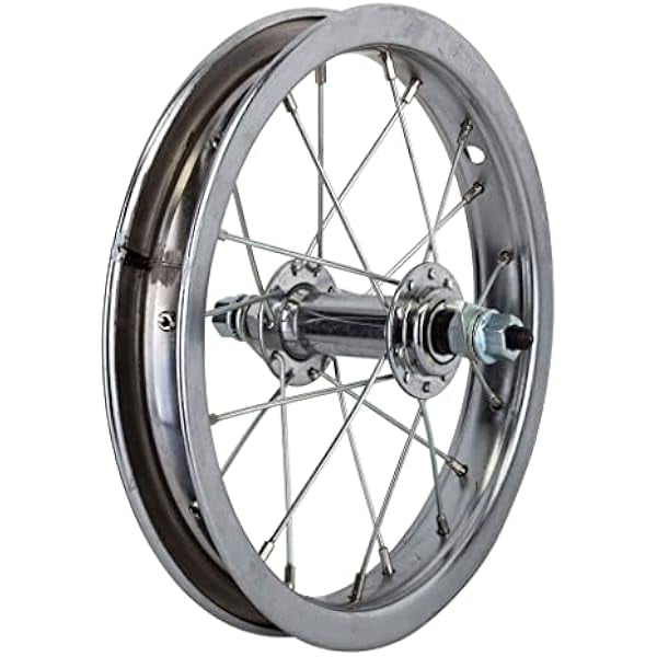 Wheel Master 12-1/2 x 2-1/4 Front Bicycle Wheel, 20H, Steel, Bolt On ...