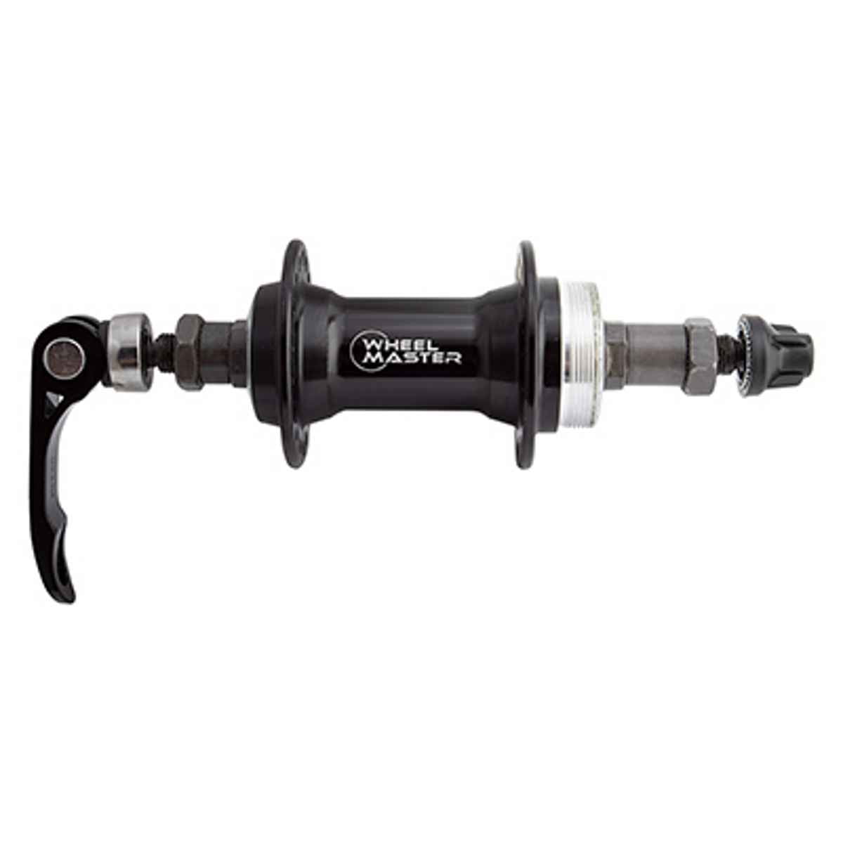 Wheel Master AQ-2000 Alloy QR Hubs RR 36H Blk 5-7s FW - Walmart.com