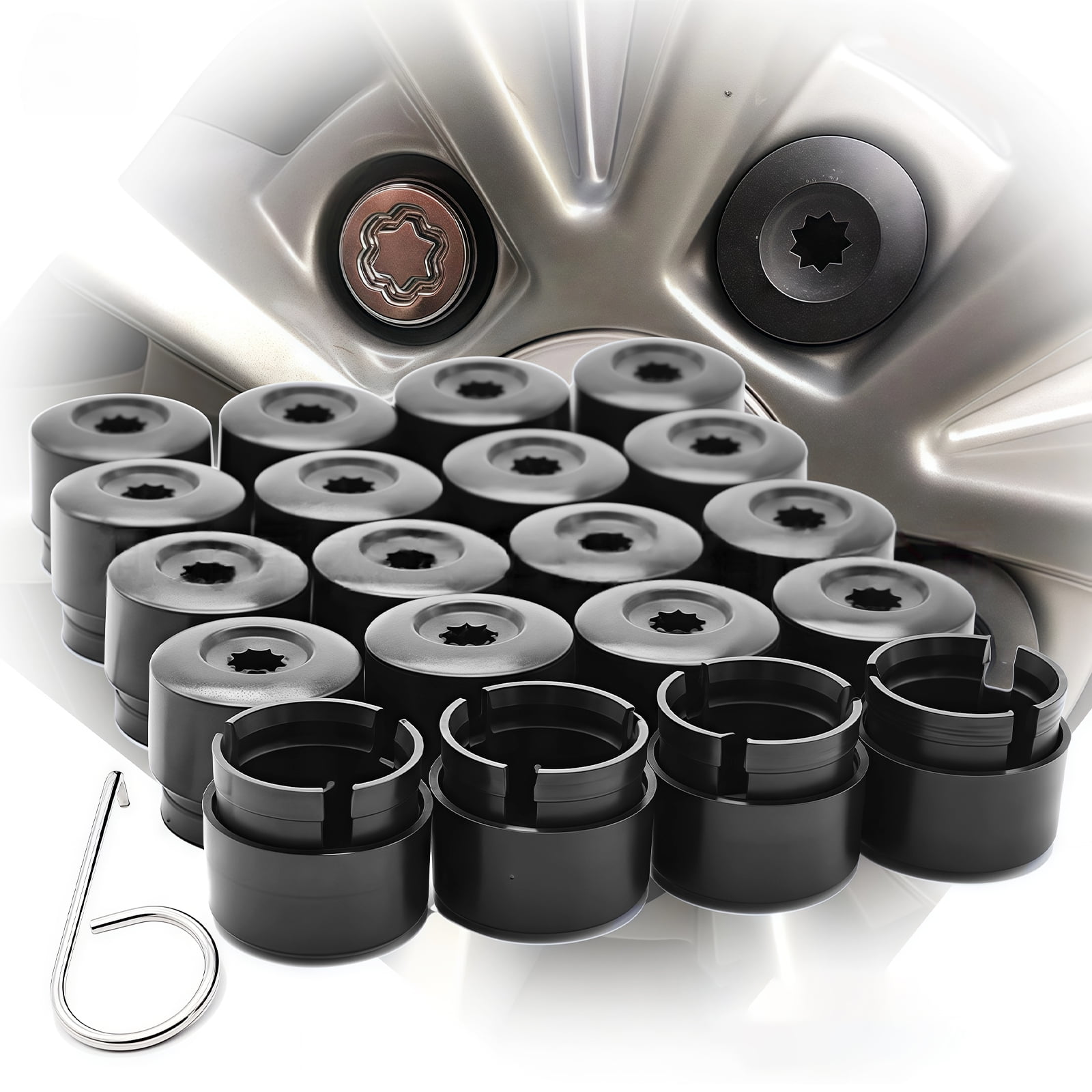 Wheel Nut Caps Screw Cover for 2003-2020 Wheel Bolt Caps with Cap ...