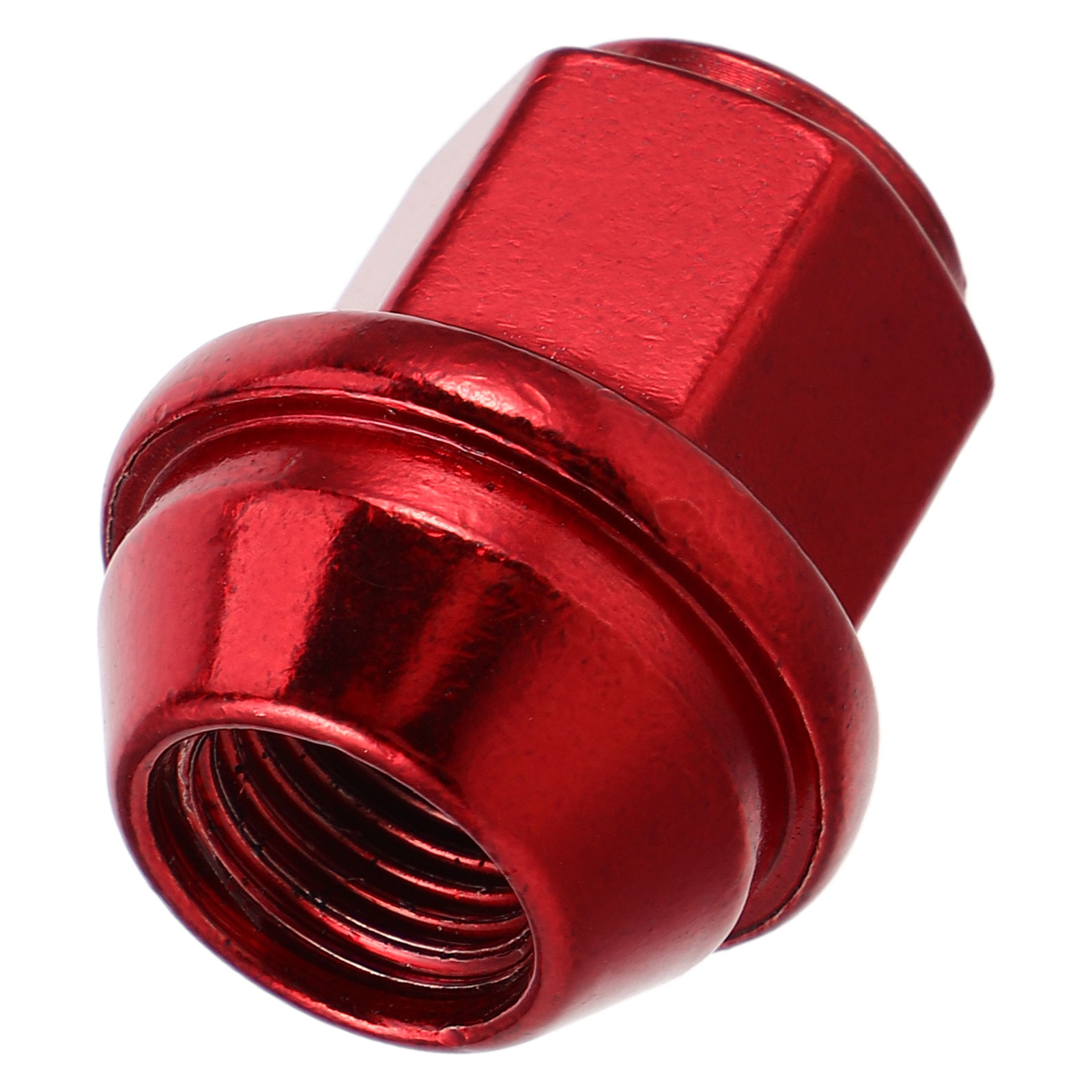 FONDOTIN Red Alloy Steel Lug Nuts for Car with M14x1.5 Size Heavy Duty ...