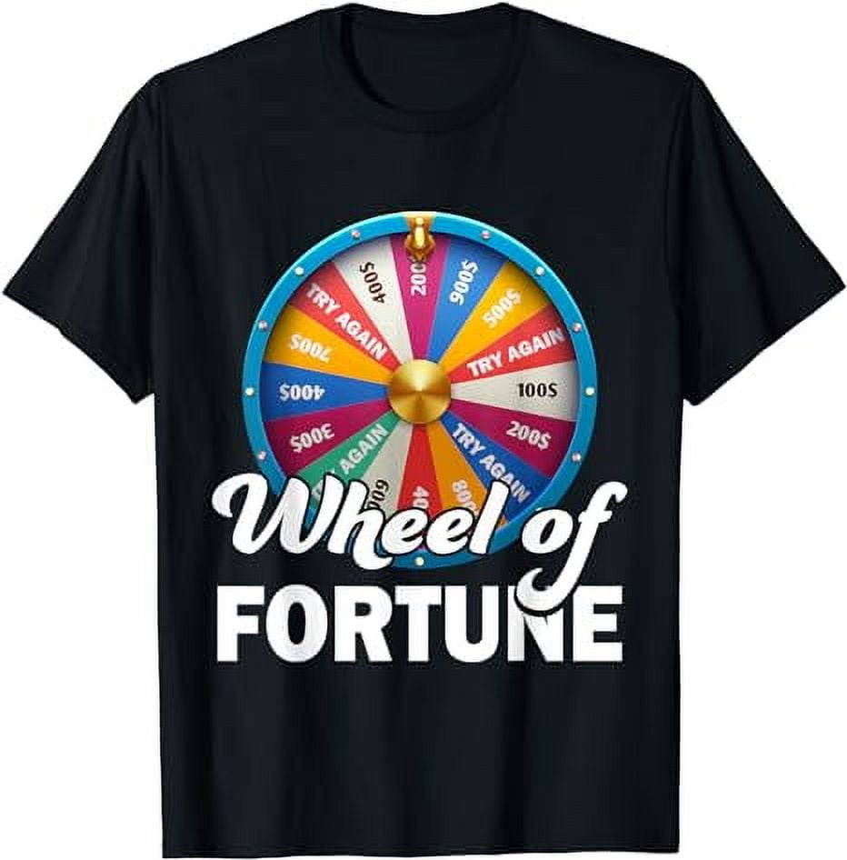 Wheel Of Fortune Clothes Fathers Day Wheel Of Fortune Dad T-Shirt ...