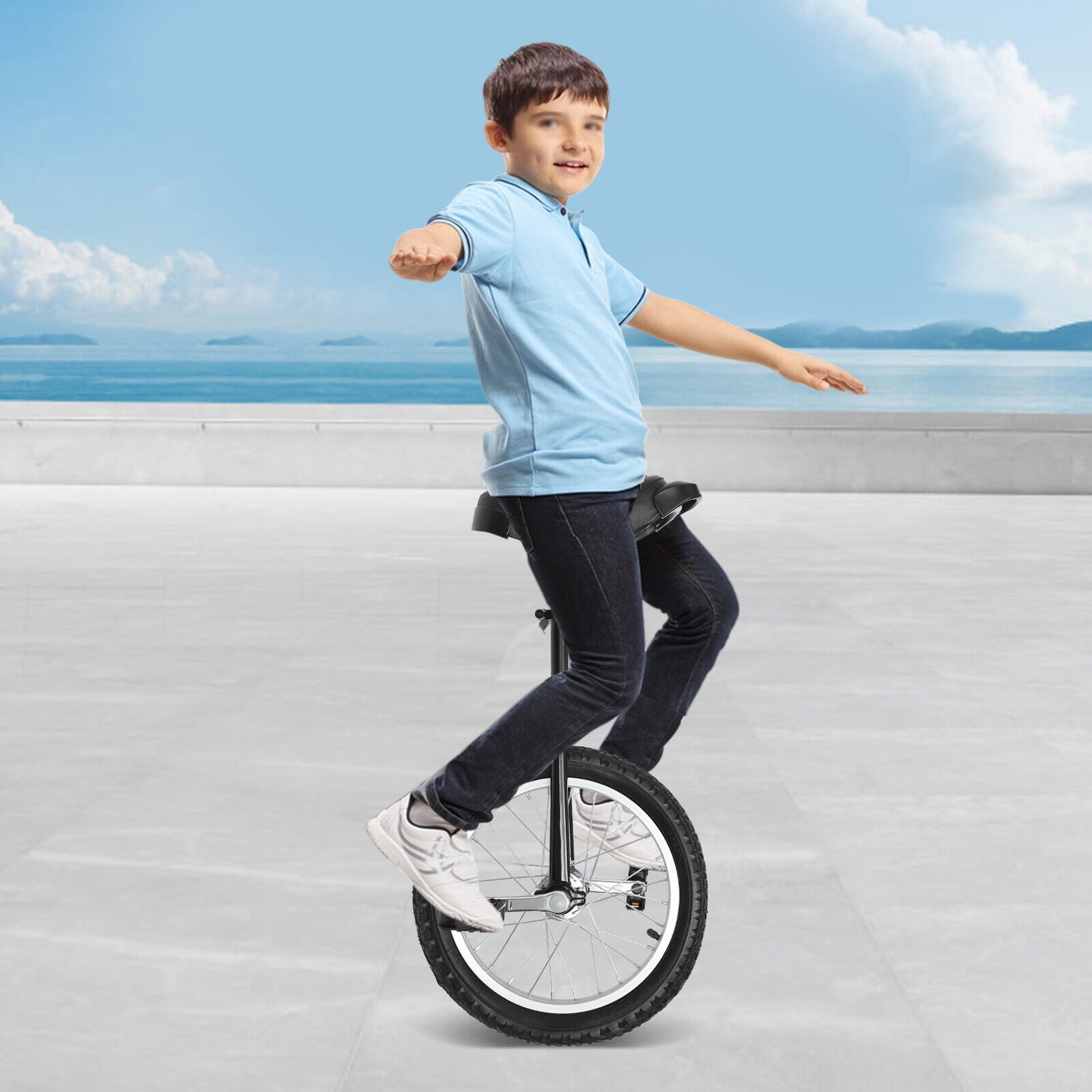 24in Wheel Outdoor Unicycle Bike Balance Training Sports Seat ...