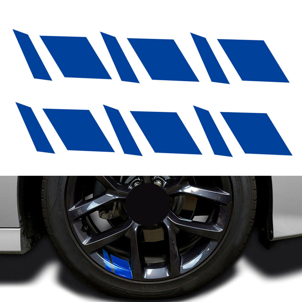 Wheel Rim Decal Stripes Car Decals Reflective Car Stickers Automotive ...