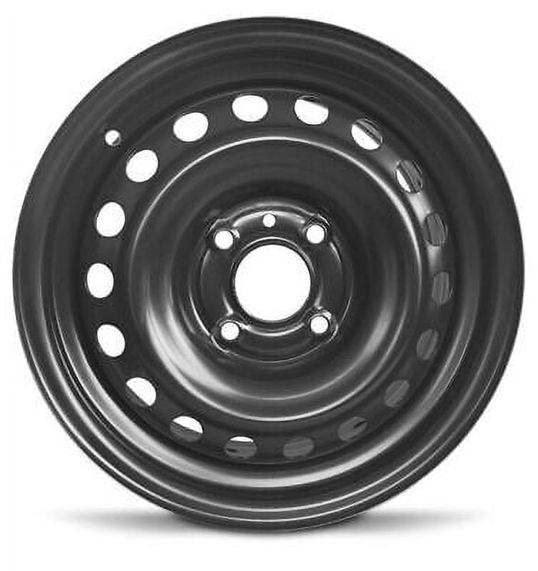 Wheel Rim for 2007-2012 Nissan Sentra 15 in Black Steel Rim Direct Fit ...