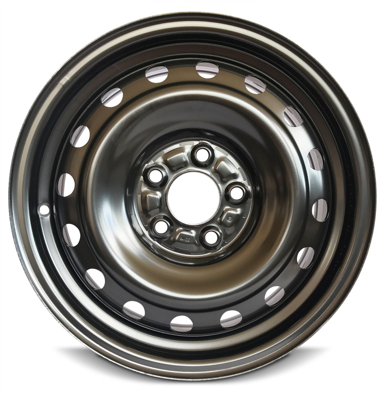 Wheel Rim for 2010-2013 Mazda 3 16 in Black Steel Rim Direct Fit ...