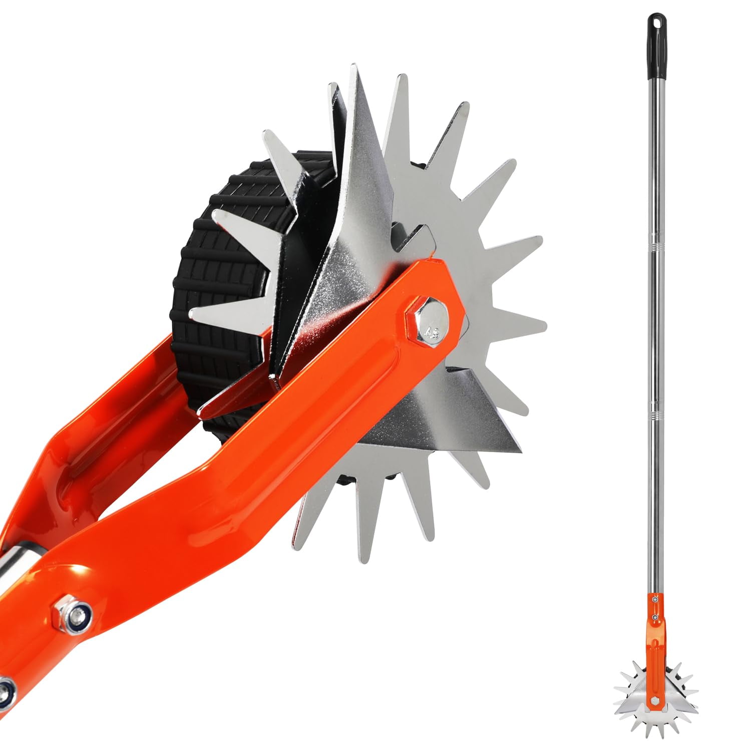 Wheel Rotary Edger Manual Lawn Tool for Sidewalk Edger Rotary Wheel ...