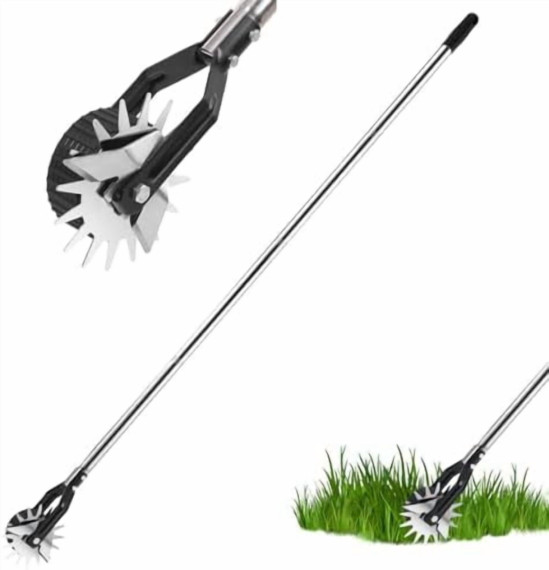 Wheel Rotary Edger, Rotary Shear, Sidewalk Manual Lawn Edger with 3 ...
