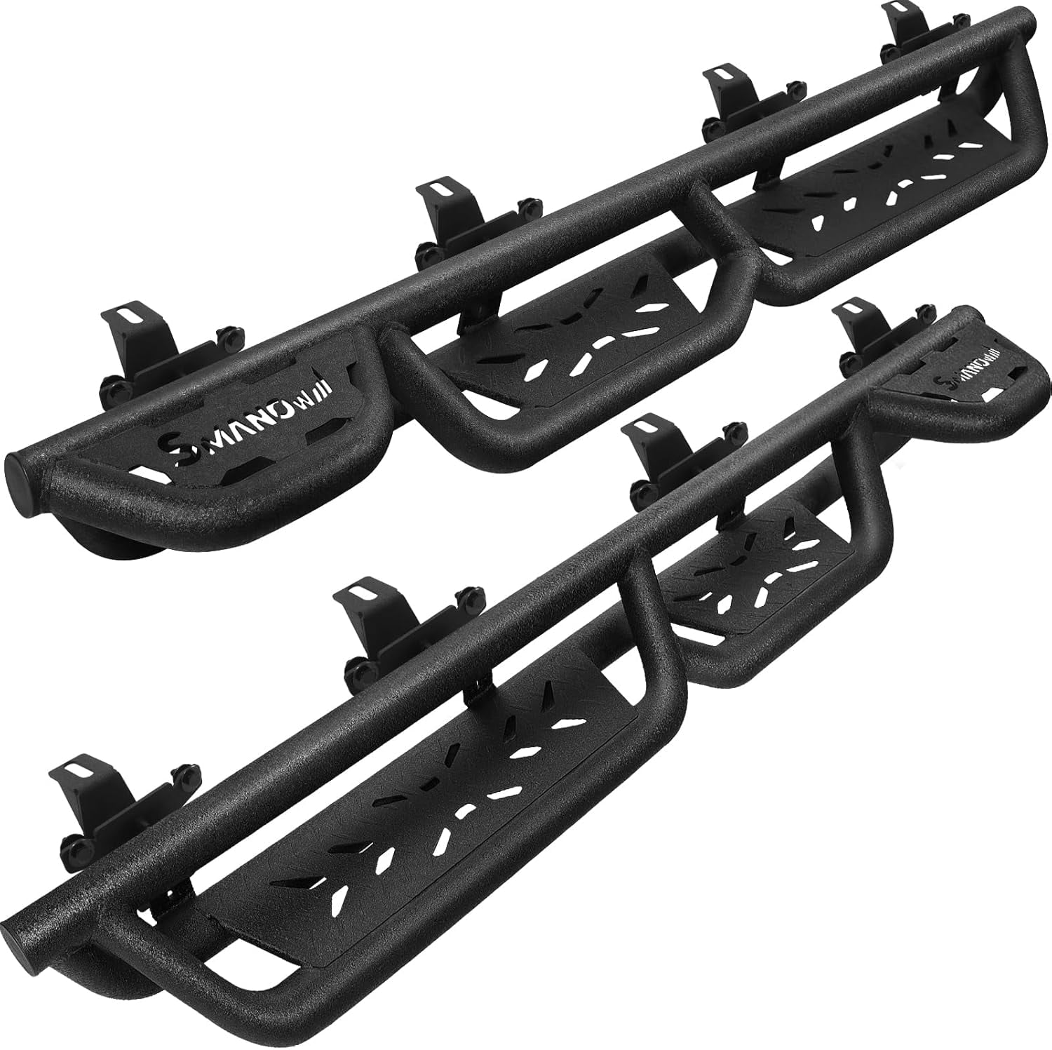 Wheel to Wheel Running Boards Compatible with 2020-2025 Jeep Gladiator ...