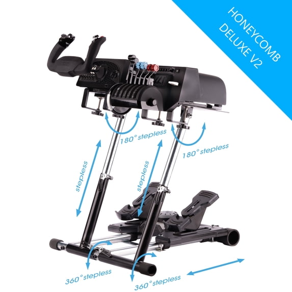 Wheel Stand Pro HC Gaming Stand Compatible with Honeycomb Yoke ...