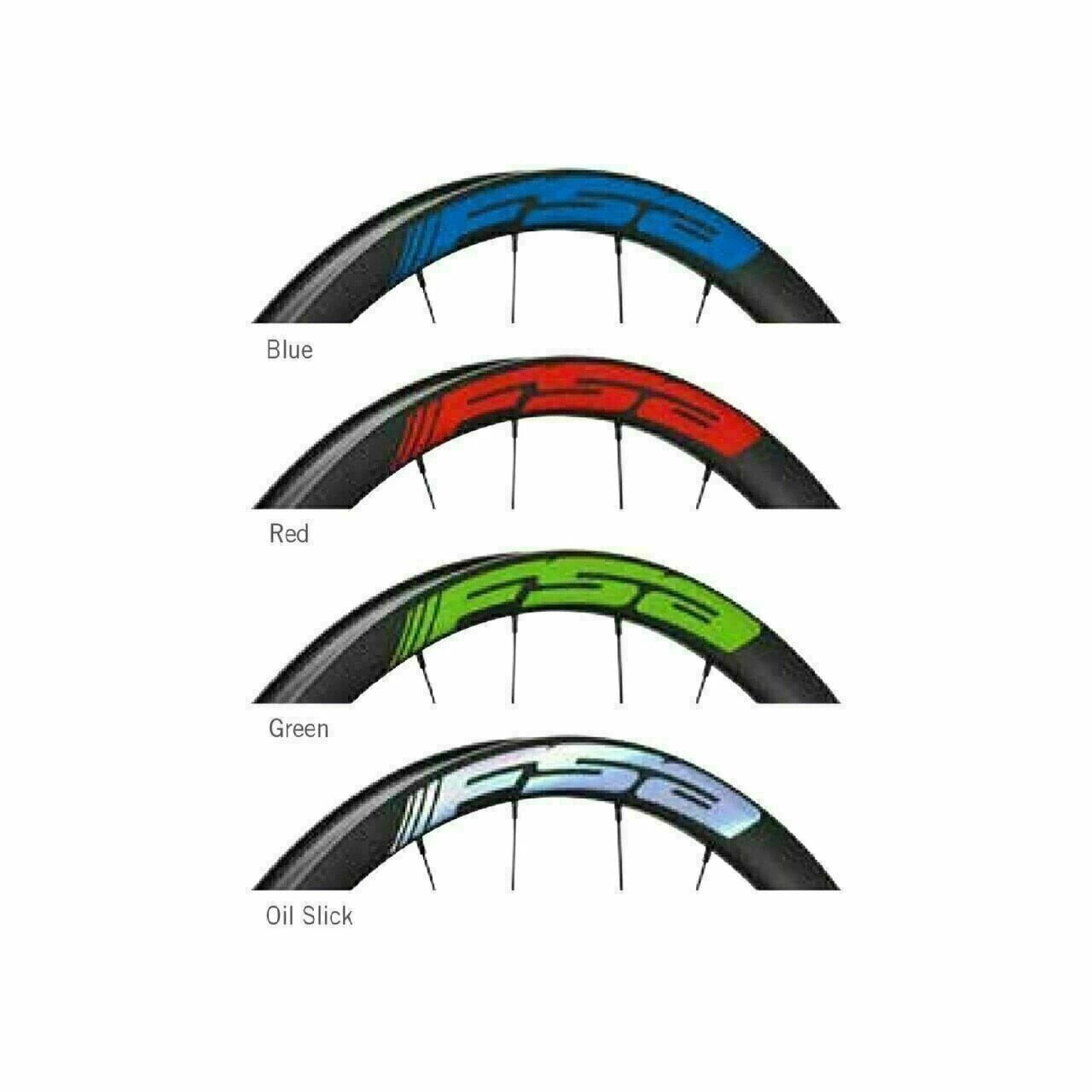Wheel Stickers FSA 27.5" Gradient Wheel Stickers Replacement Colors ...