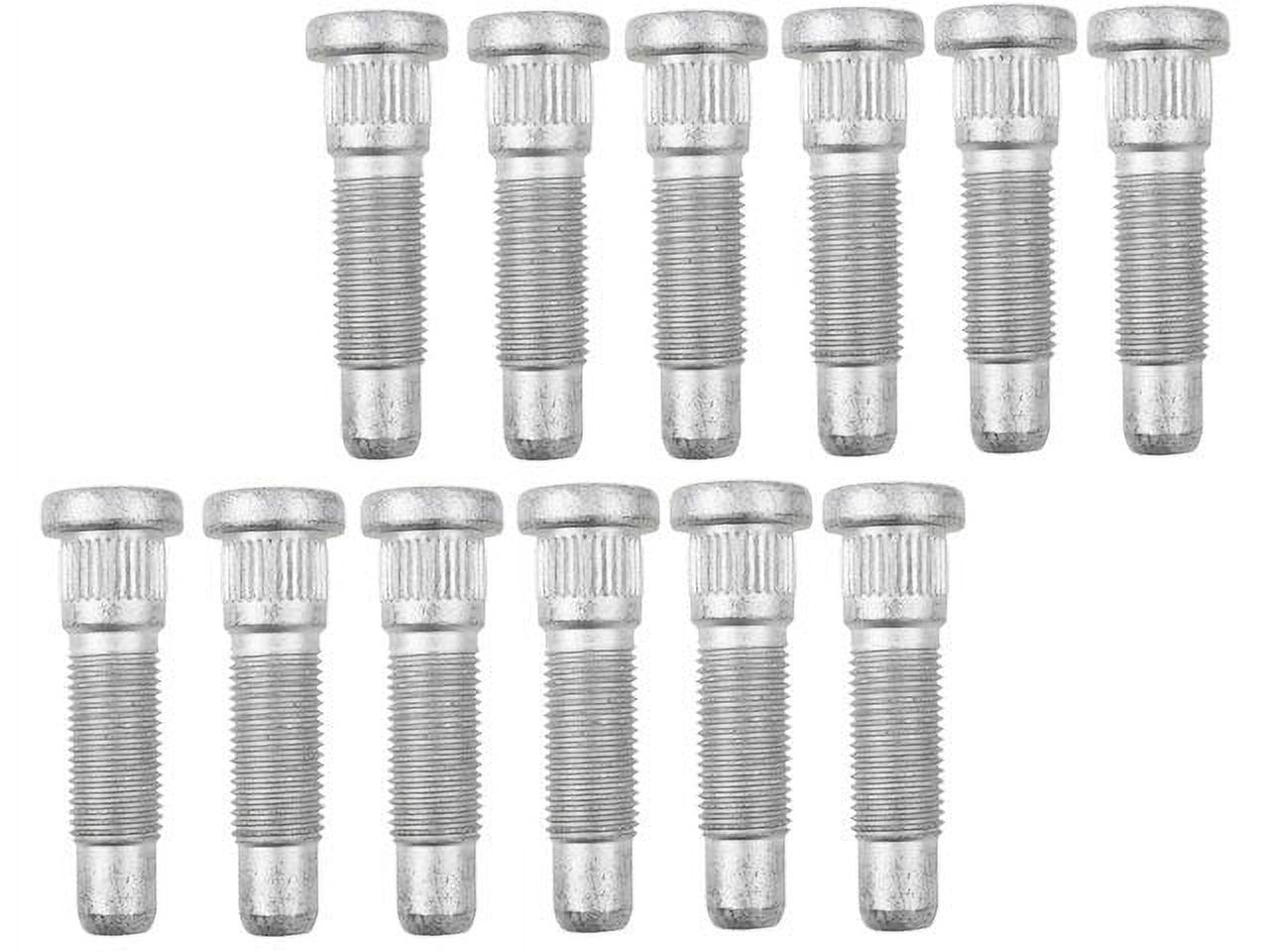 Wheel Stud Set 12 - Compatible with 1999 - 2018 Chevrolet Silverado ...