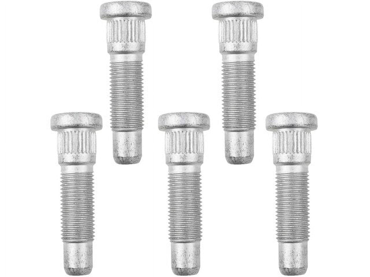 Wheel Stud Set 5 - Compatible with 2010 - 2021 Chevy Camaro 2011 2012 ...