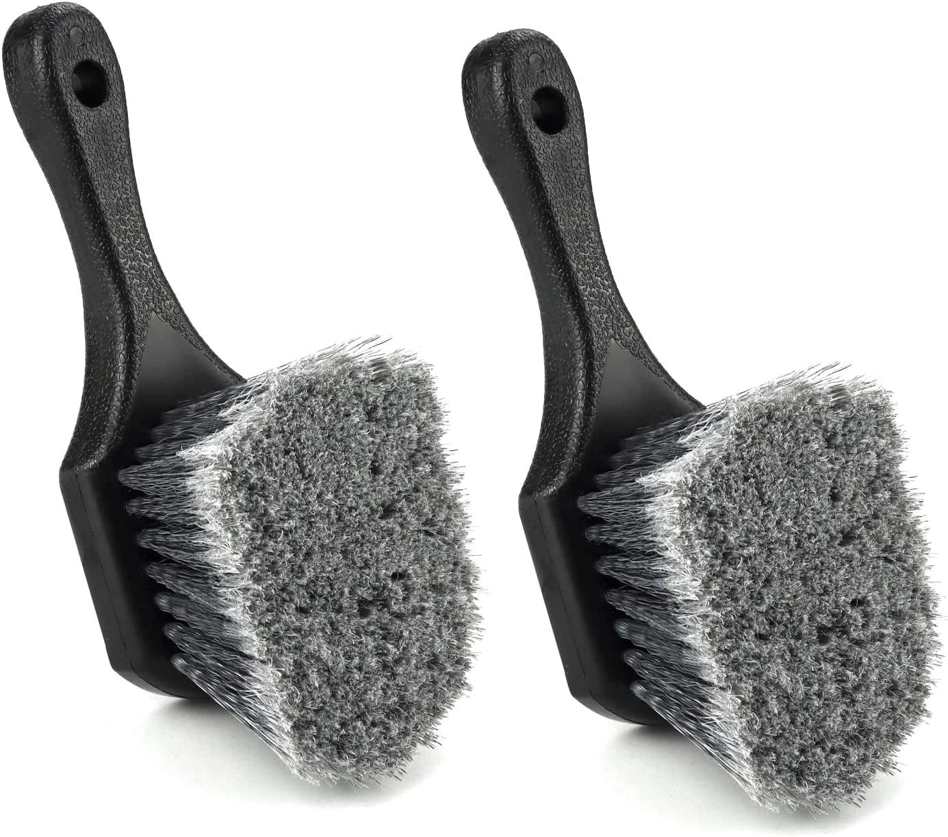 Wheel & Tire Brush for Car Rim, 2 Pack Tire Brushes Soft Bristle Car ...