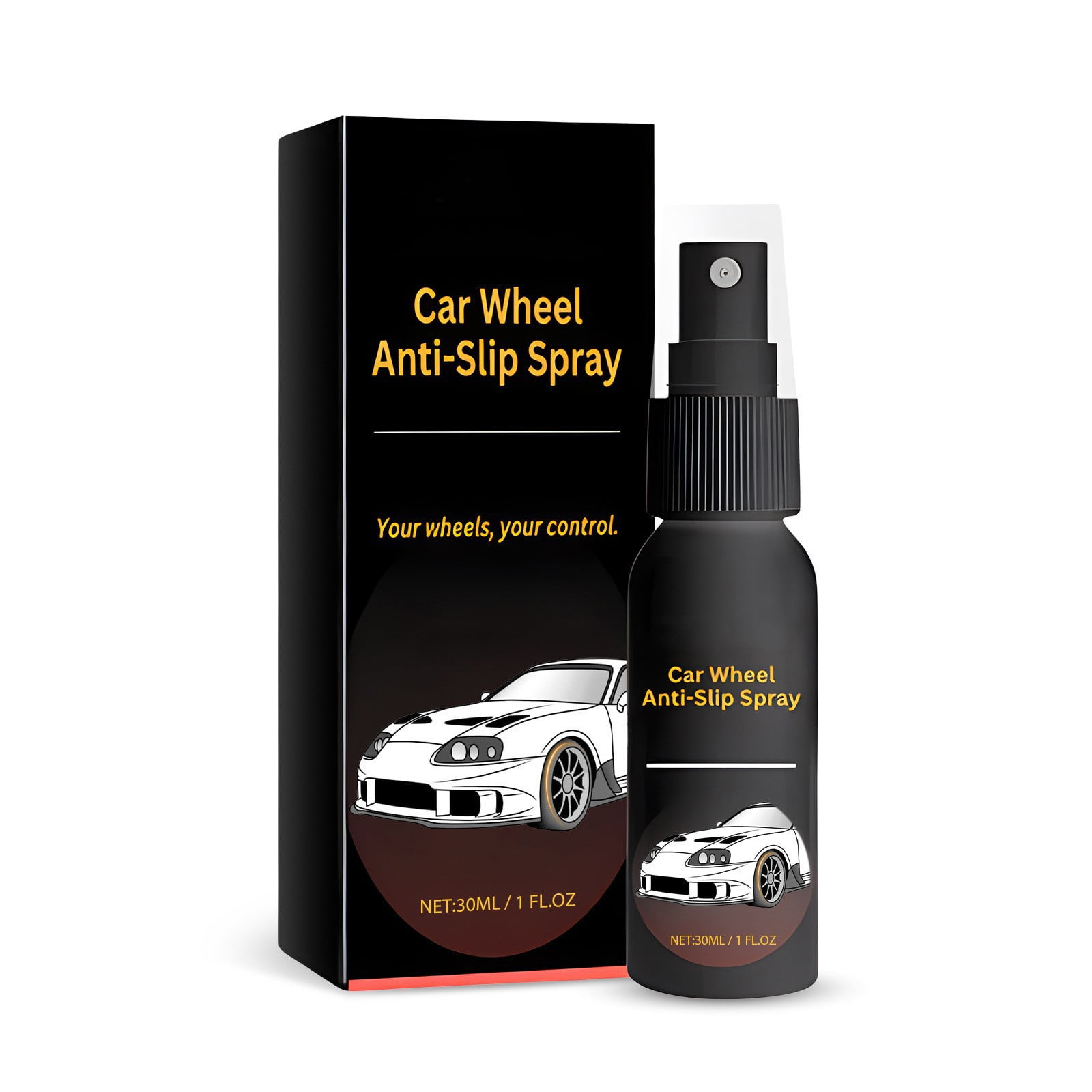 Wheel Withstand Slip Spray 30ml Car Hub Cleaning And Decontamination ...