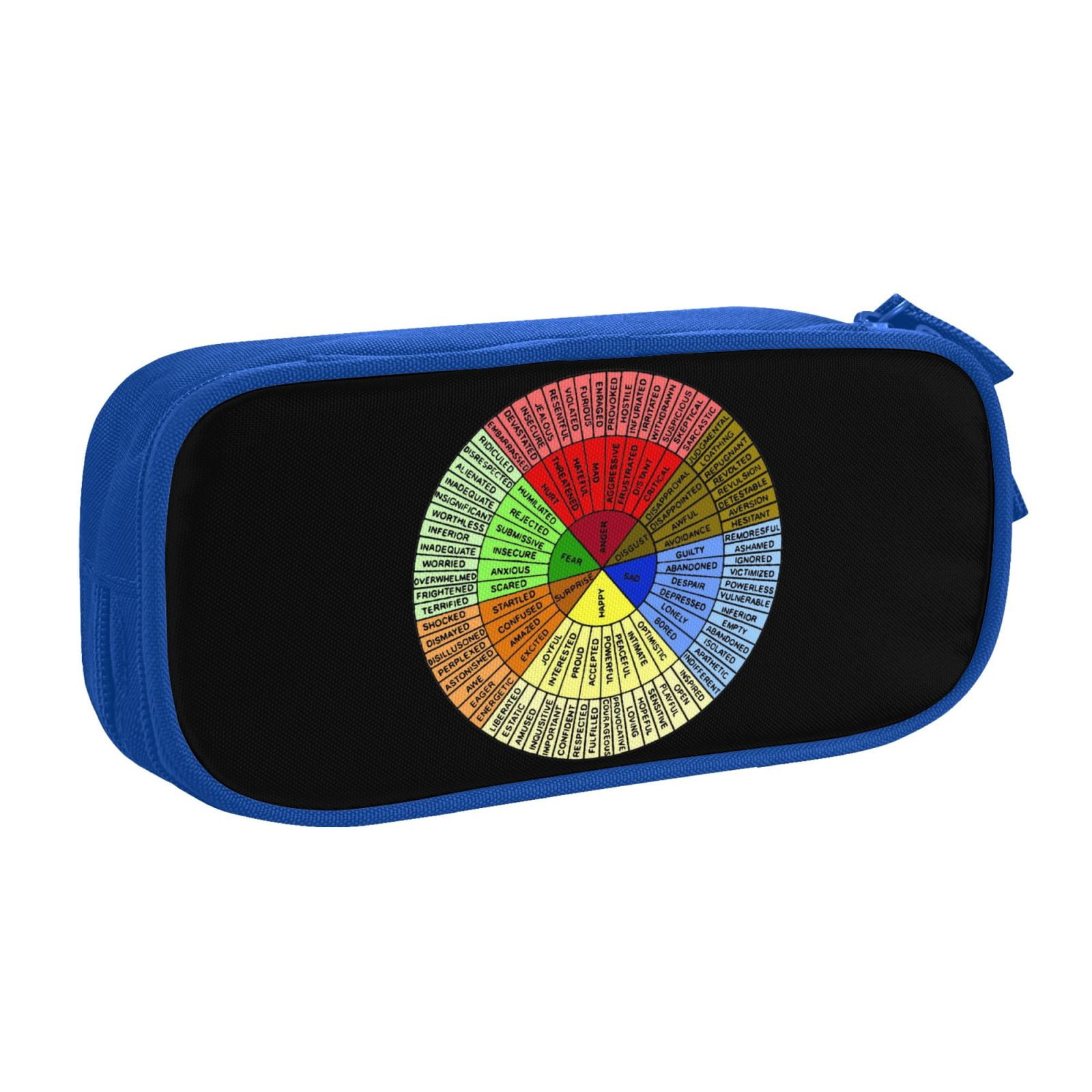 Wheel of Emotions Feelings Pen Bag Pencil Bag Pen Case Pencil Case ...