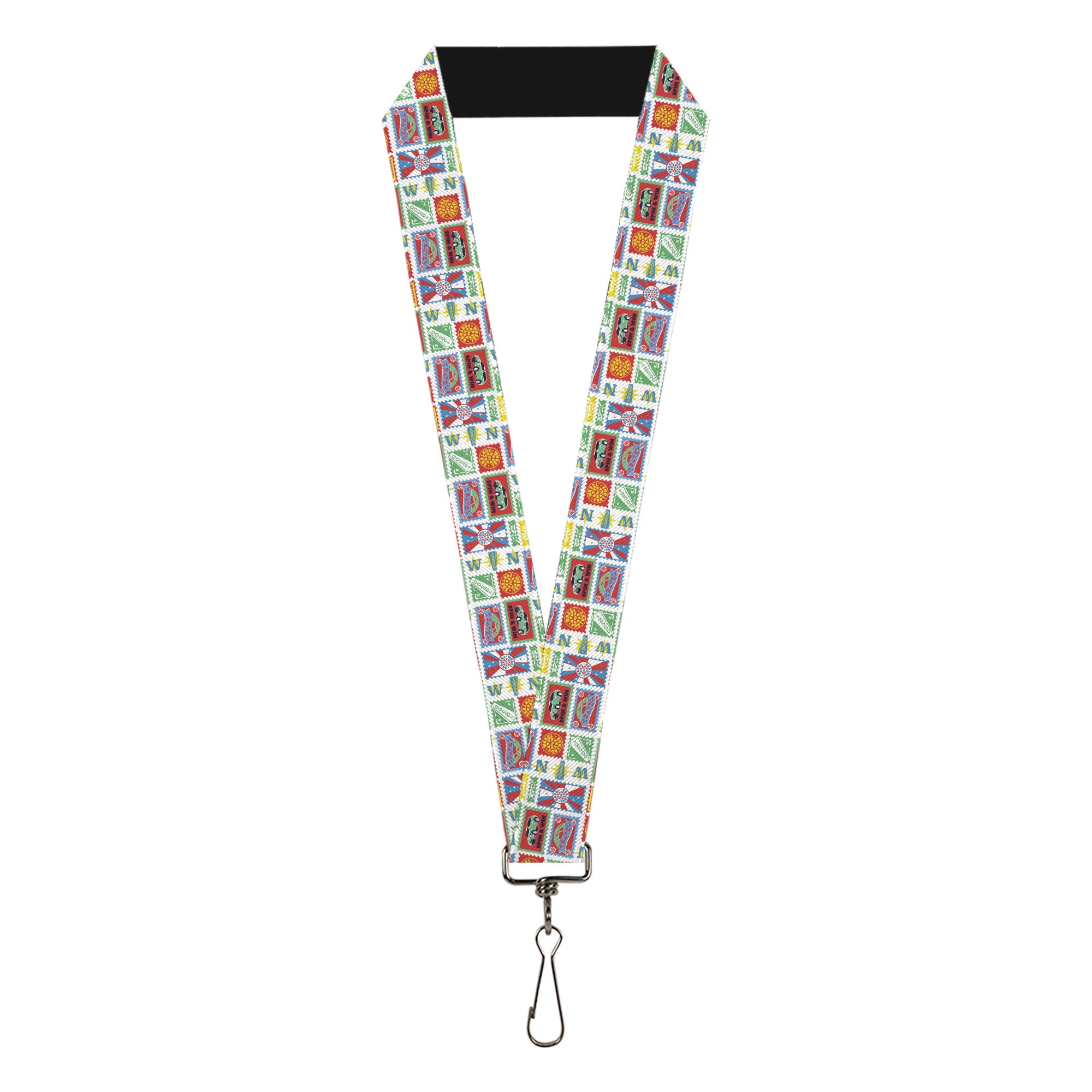 Wheel of Fortune Lanyard, Wheel of Fortune Prize Blocks Collage White ...