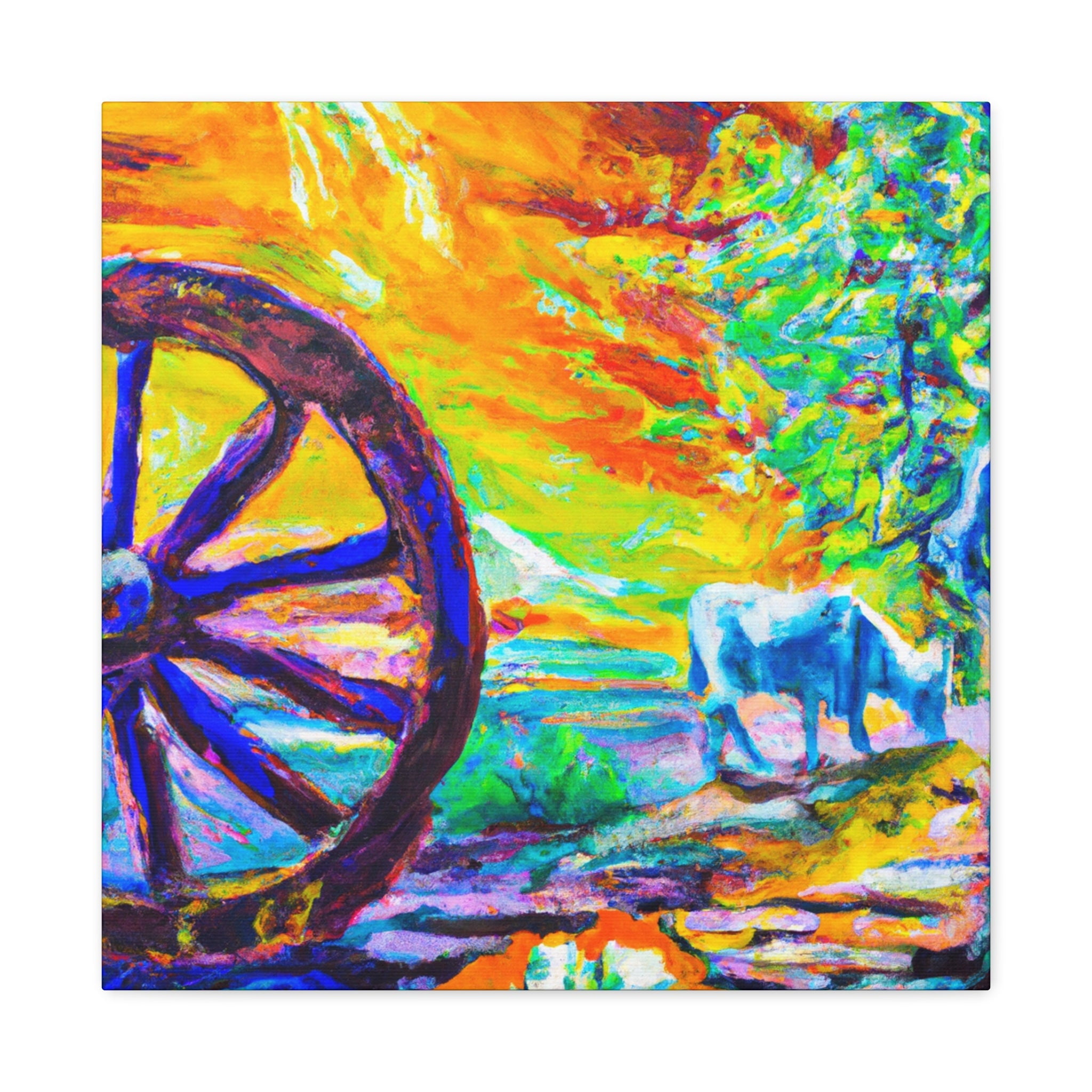 "Wheel of Fortune's Wheel" - Canvas - Walmart.com