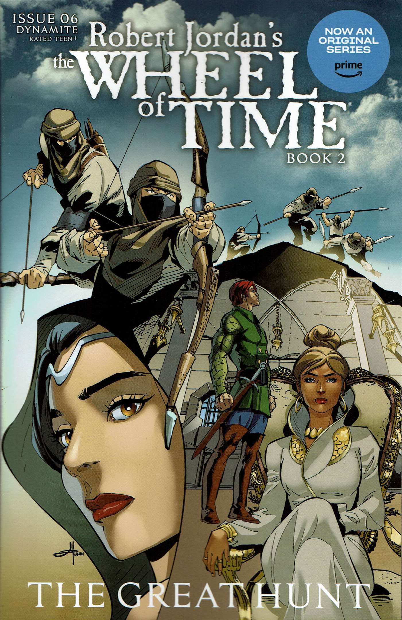 Wheel of Time: The Great Hunt (Robert Jordan's ) #6A VF ; Dynamite ...