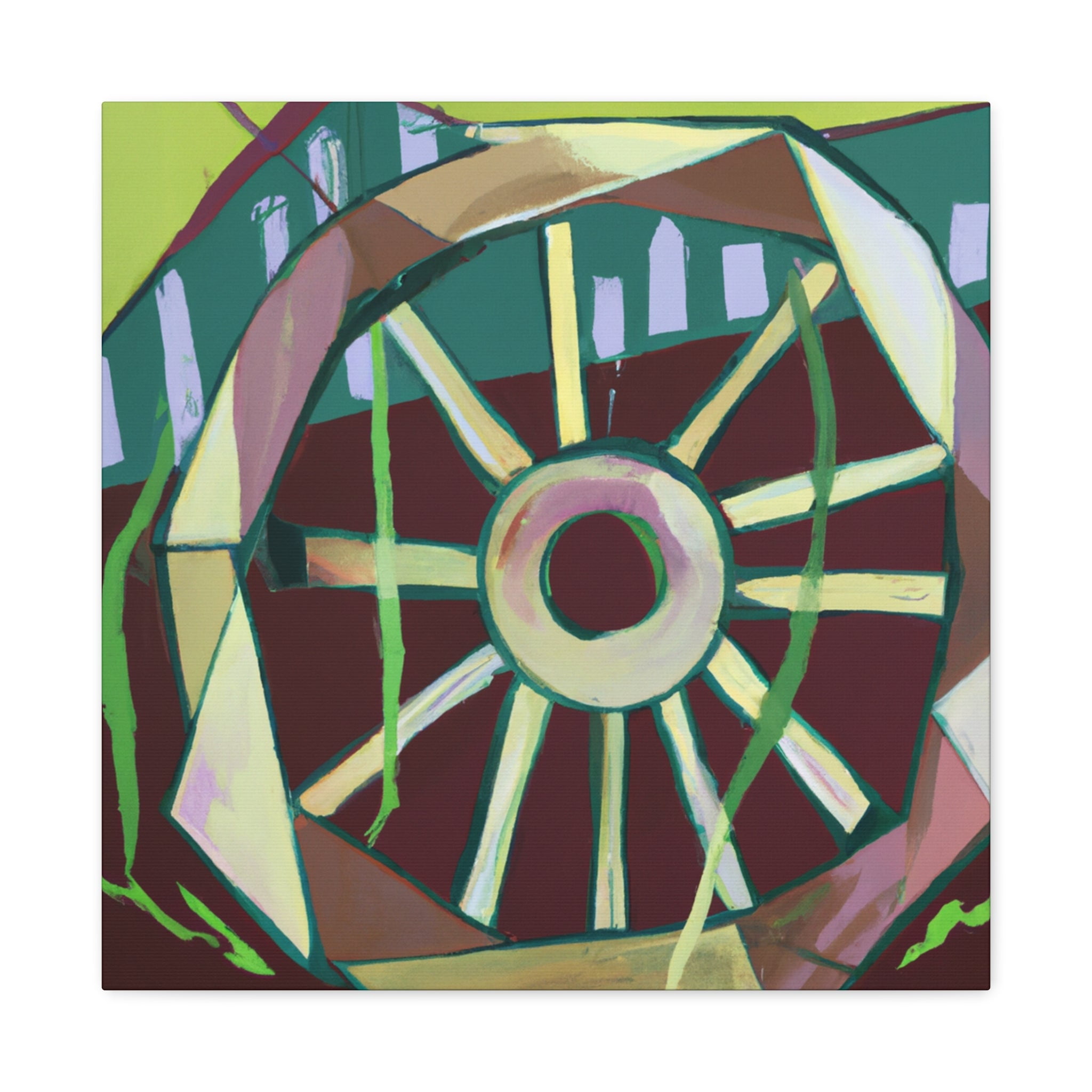 "Wheel of Transformation" - Canvas - Walmart.com