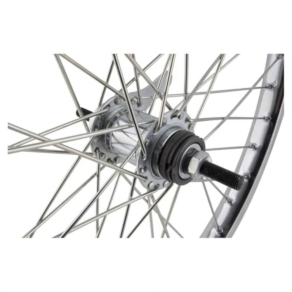WheelMaster Rear Bicycle Wheel 24 x 2.125 36H, Coaster, Bolt On, Silver ...