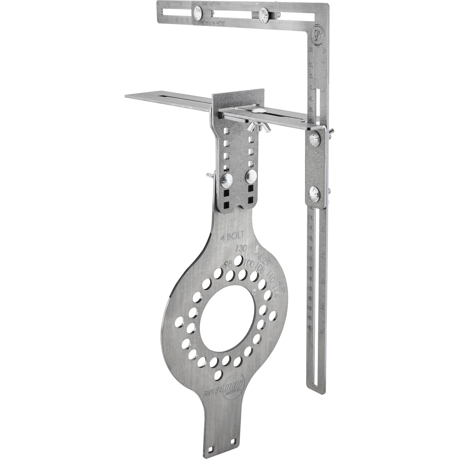 WheelWise™ 4-Lug Wheel Fitment Tool w/ Tire Size Attachment - Walmart.com