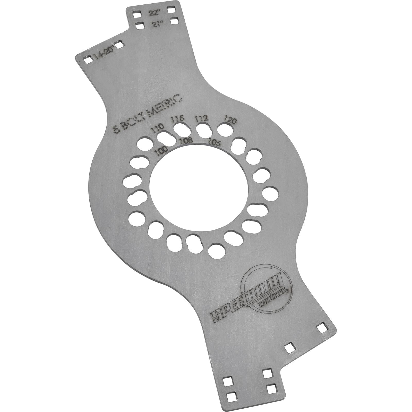 WheelWise™ Wheel Fitment Tool Center Plate, 5-Lug Metric - Walmart.com