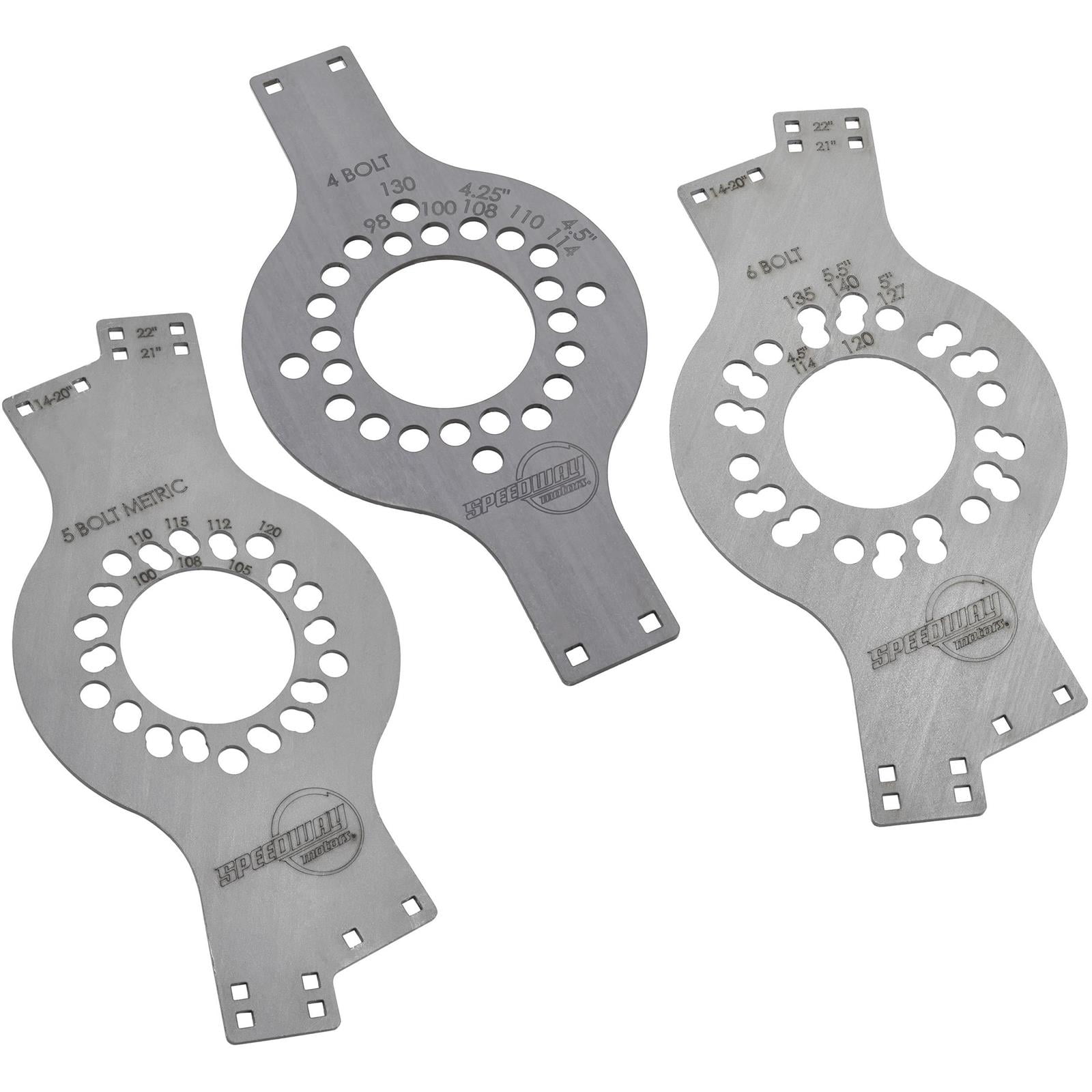 WheelWise™ Wheel Fitment Tool Center Plate Kit, 4-5-6 Lug - Walmart.com