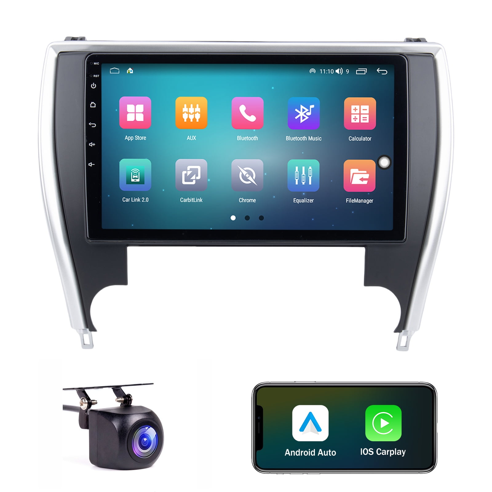 WheelX 10-inch Android 13 Car Radio Stereo Compatible with 2015-2017 ...