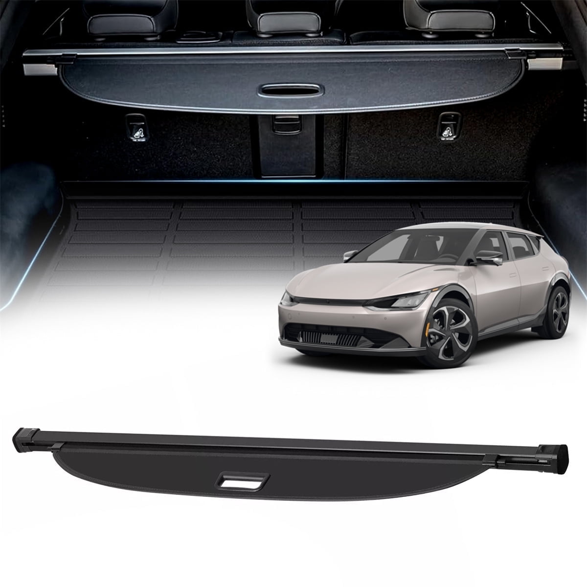 WheelX Cargo Cover Compatible with 2022 2023 2024 Kia EV6 Accessories ...
