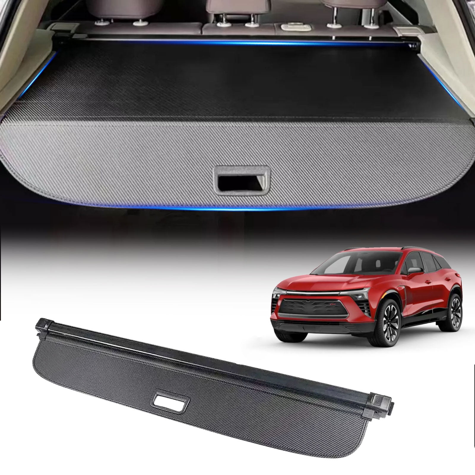 WheelX Retractable Cargo Cover Compatible with Chevrolet Blazer EV 2024 ...
