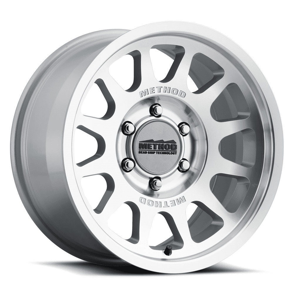Method Race Wheels MR703 Bead Grip 17x8.5 +25 Machined 5x127 5x5 (QTY 1 ...