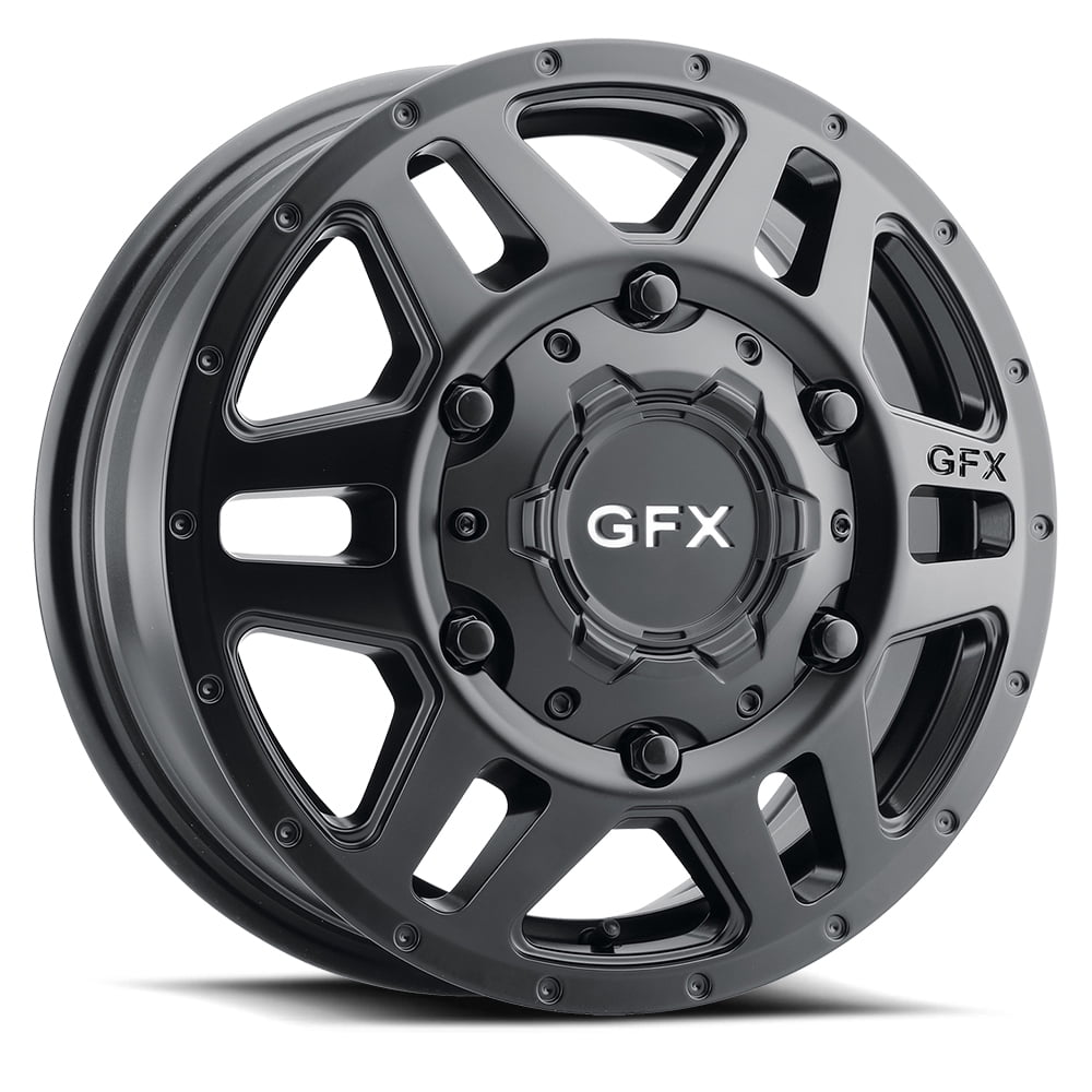 16x6 G-FX MV2 Matte Black Wheel 6x205 (84mm) - Walmart.com