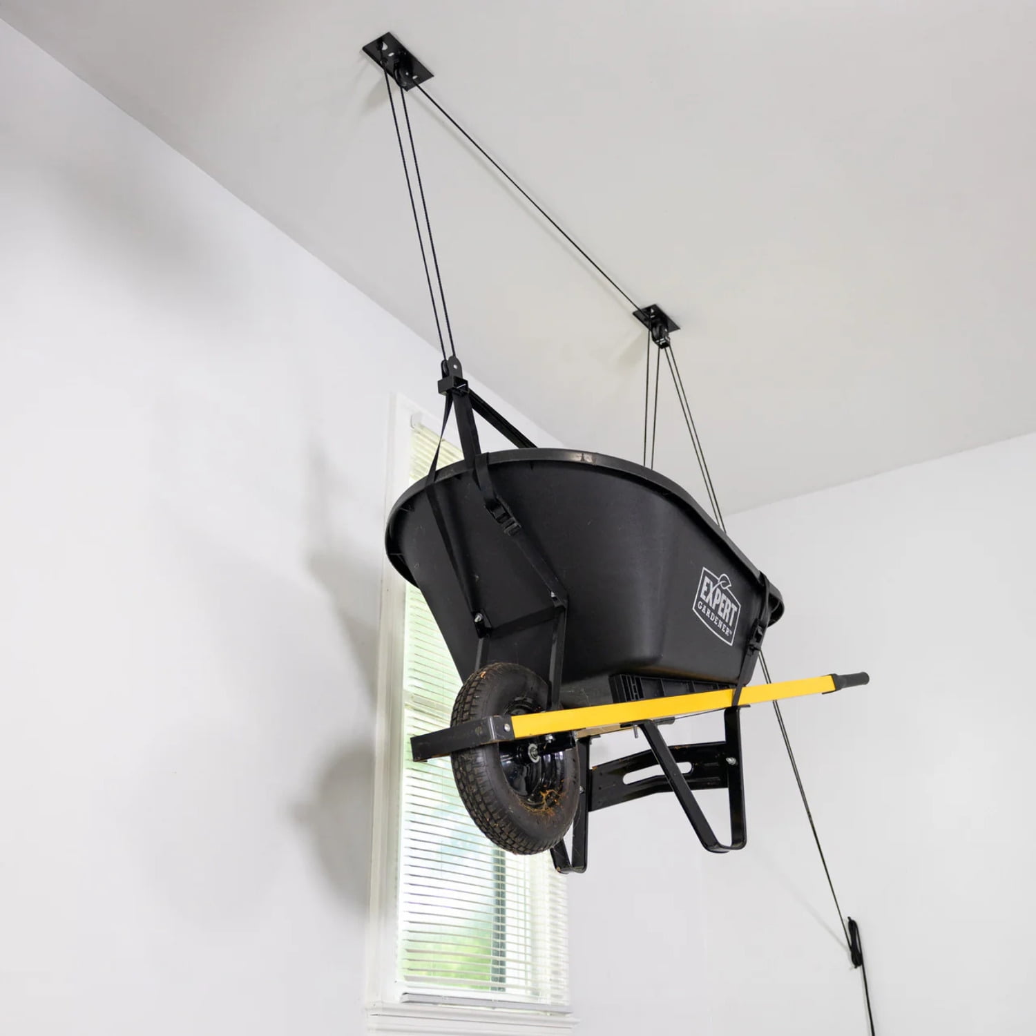 Wheelbarrow Ceiling Hoist | Essential Garage Storage Pulley - Walmart.com
