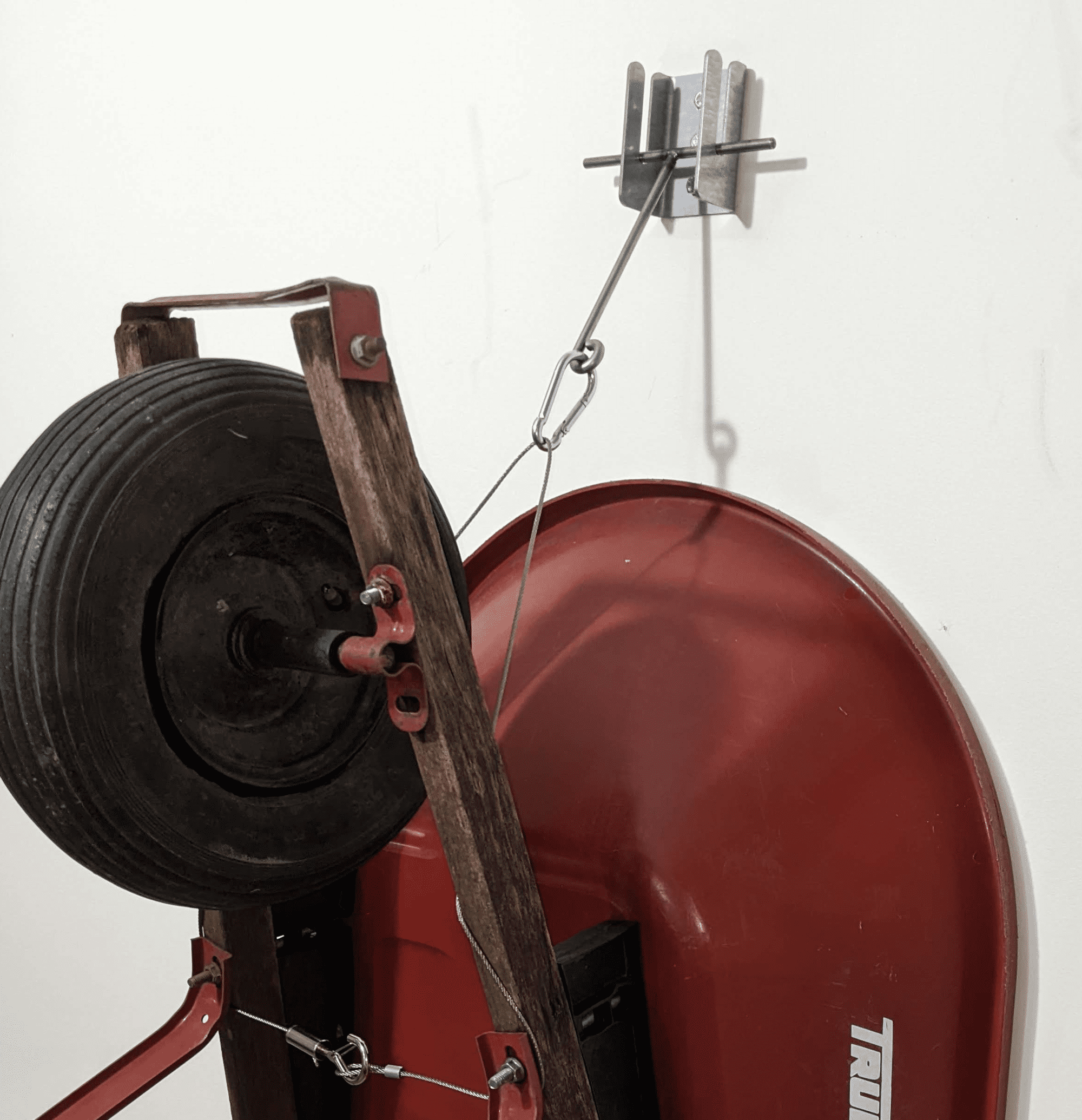 Wheelbarrow / Dolly Cart Wall Mount Bracket - Walmart.com