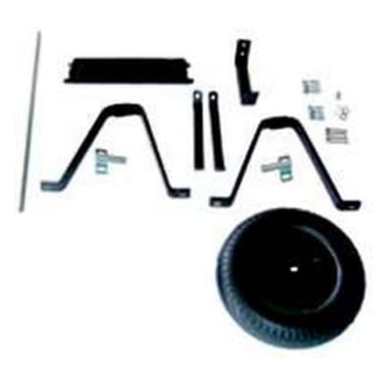 Wheelbarrow Parts for 6 Cu Ft Steel Wheelbarrow - Box Accessories & 16 ...