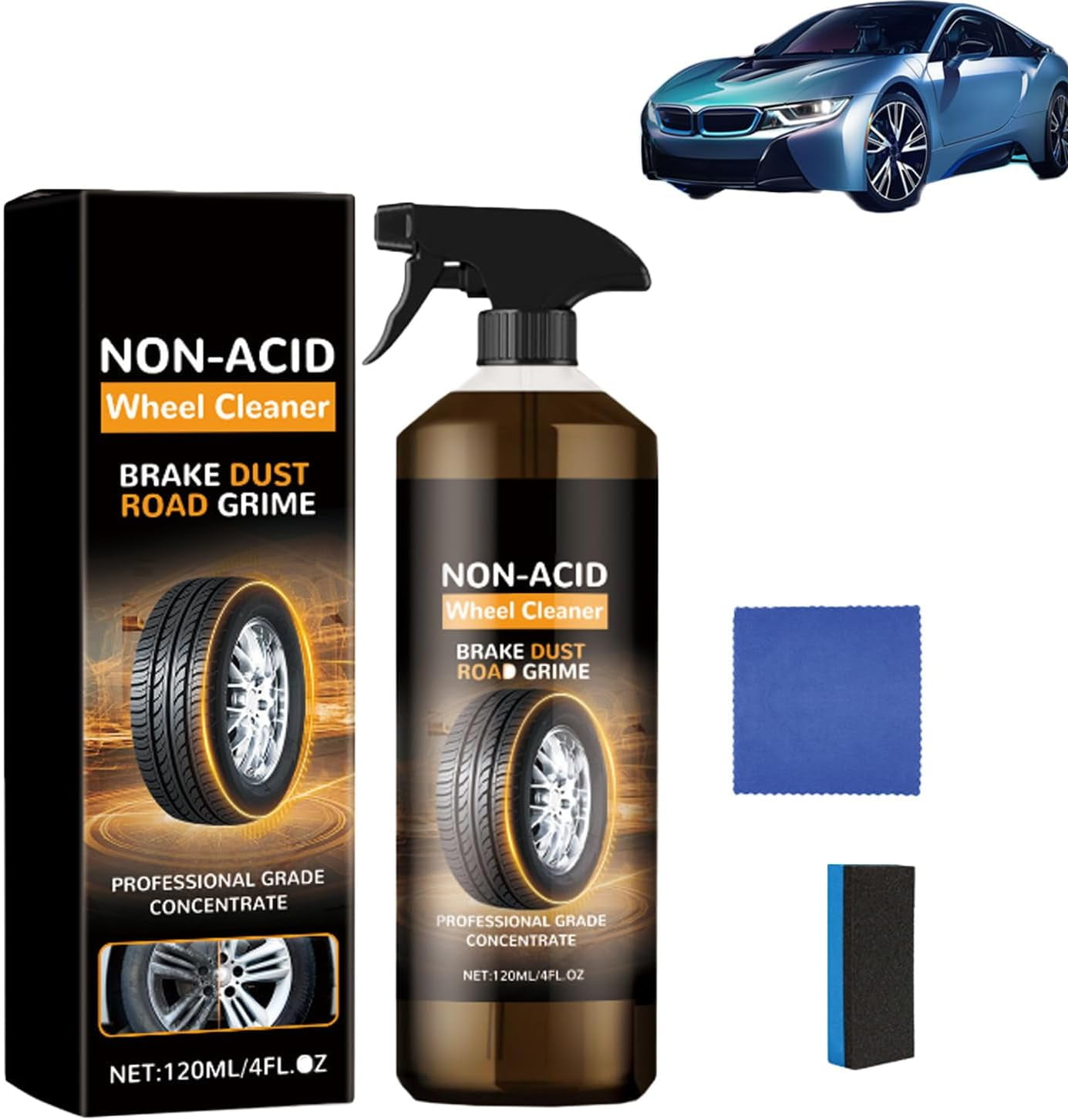 Wheelblaze Wheel Cleaner Wheelblaze, Turn Filthy Wheels into Mirror ...